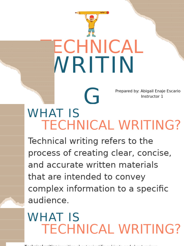 Introduction To Technical Writing | PDF