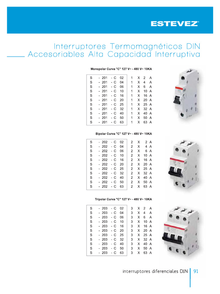 E - Interruptor DIN | PDF