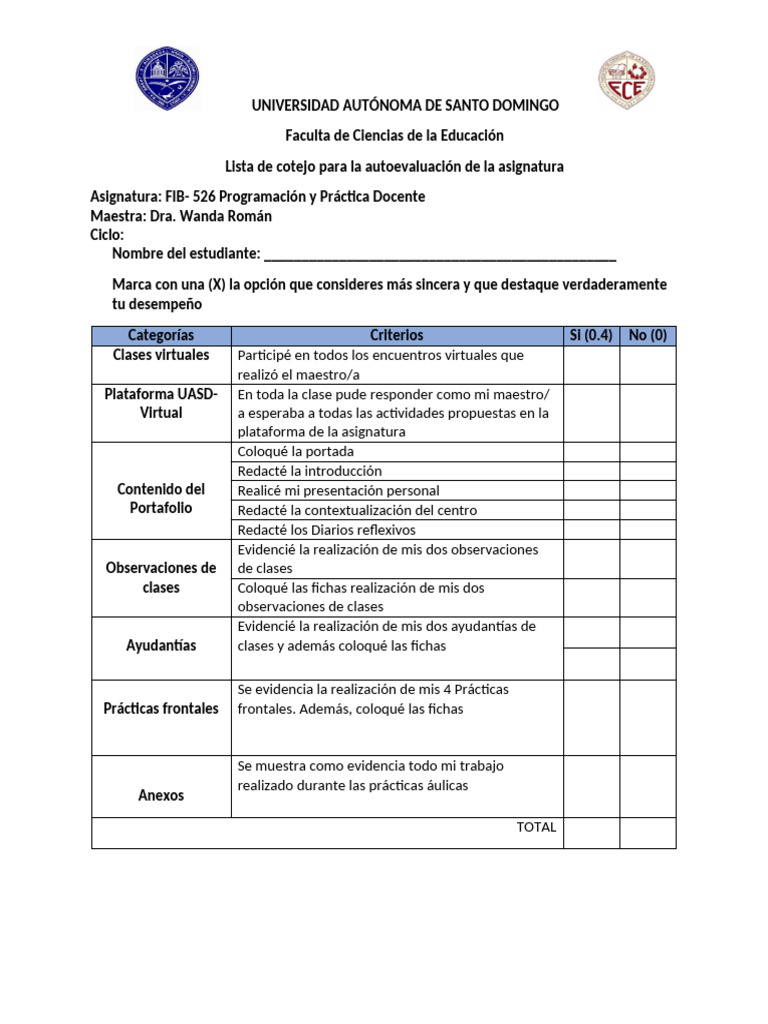 Autoevaluación Fib 526 | PDF