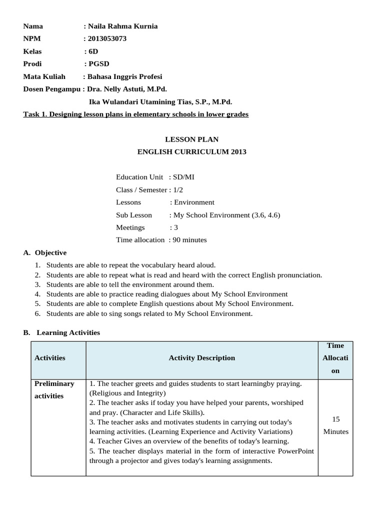 Task 1 2 | PDF | Teachers | Communication
