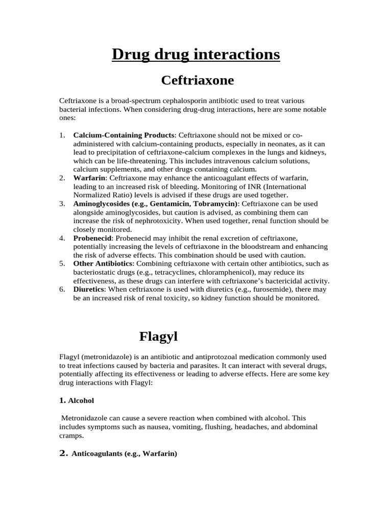 Drug Drug Interactions | PDF | Nonsteroidal Anti Inflammatory Drug ...