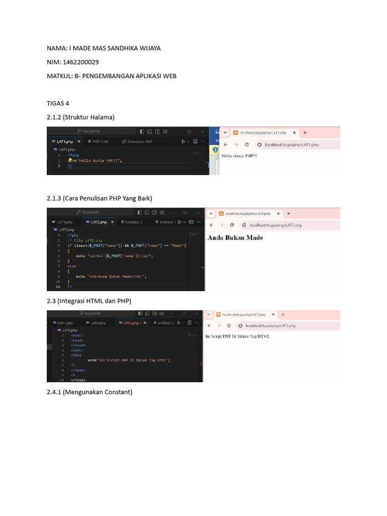 TUGAS PERCOBAAN 3 (1) - Compressed | PDF