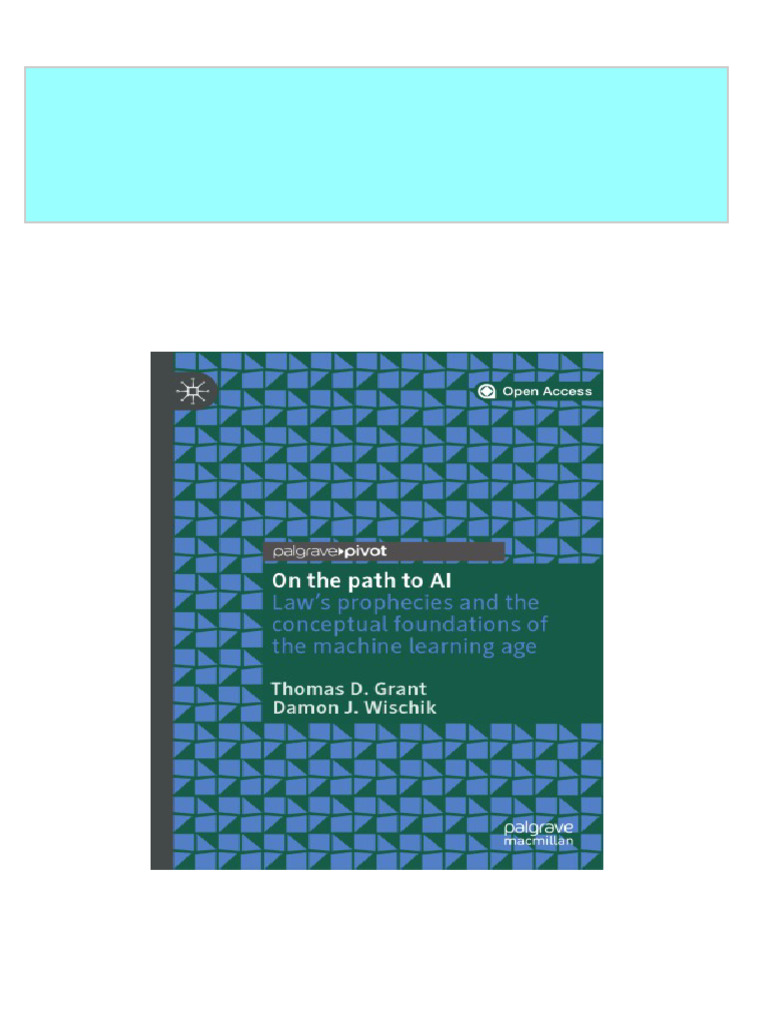(Ebooks PDF) Download On The Path To AI: Law's Prophecies and The ... (Ebooks PDF) Download On The Path To AI: Law's Prophecies and The ...