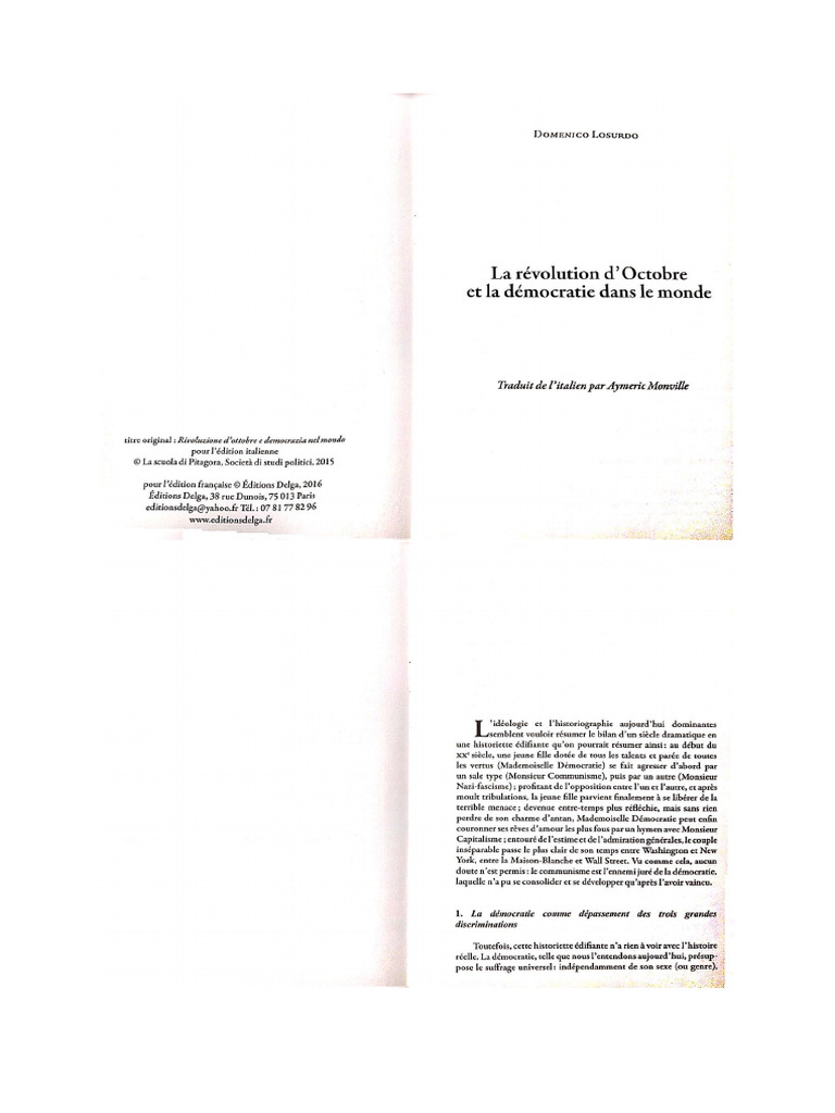 Losurdo | PDF