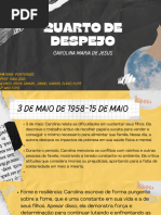 Quarto de Despejo Trechos Tematicos | PDF