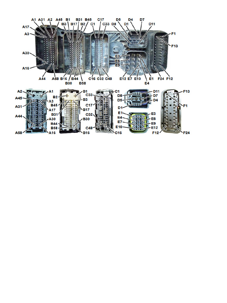 Conectores BMW X1 | PDF
