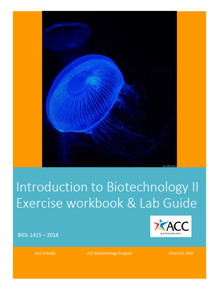 Intro To Biotechnology I I | PDF | Laboratories | Dangerous Goods