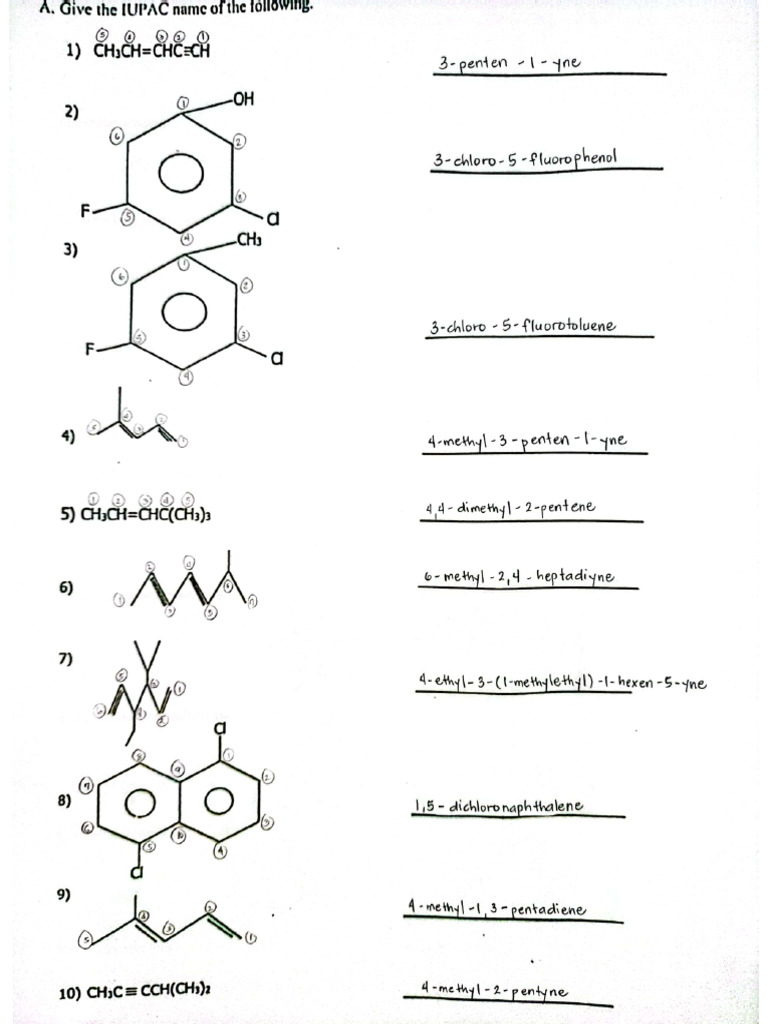 Exercises Compilation | PDF