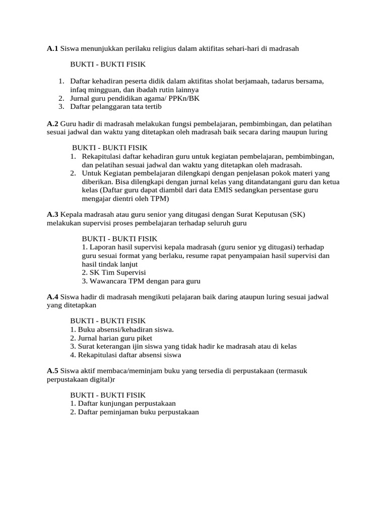 Bukti Fisik Edm | PDF