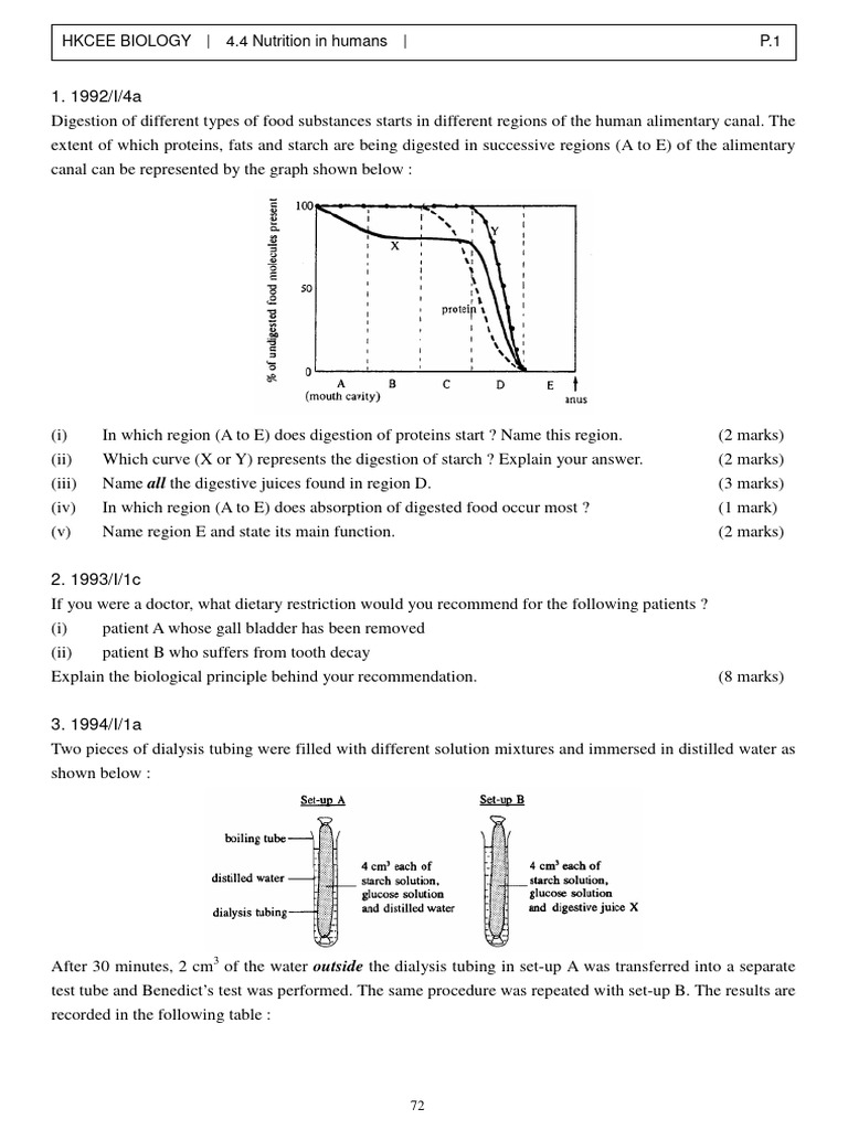 Human Digestion and Nutrition Analysis | PDF | Stomach | Digestion