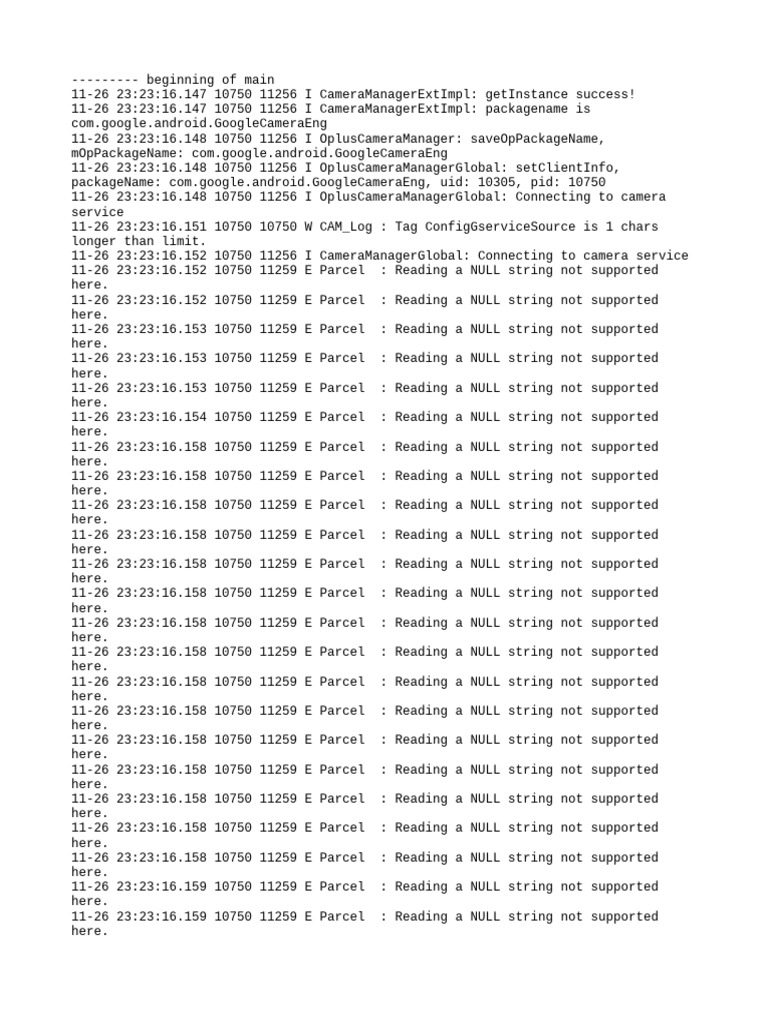 Log Cat 1732638196086 | PDF | Computer Programming | Software Engineering