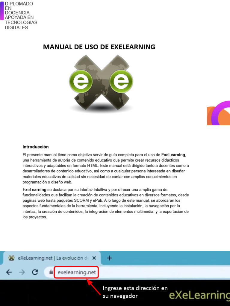 Manual Uso de Exelearning | PDF | Informática | Software
