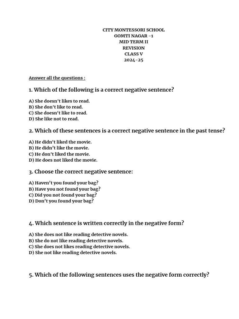 Eng Mid Term-Ii Set B PDF | PDF | Sita