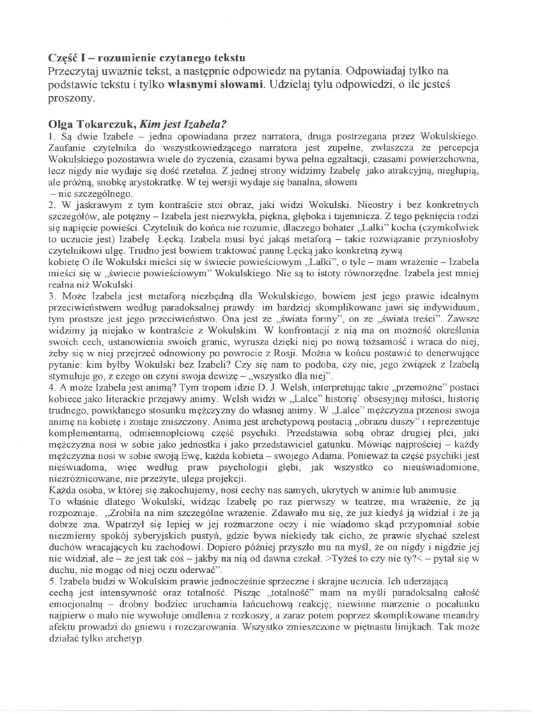 II CZ Lekcja 6 - W | PDF