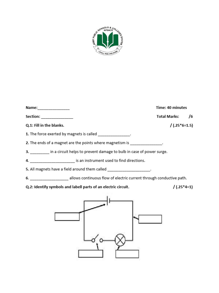 Grade 5 Assessment #1 | PDF