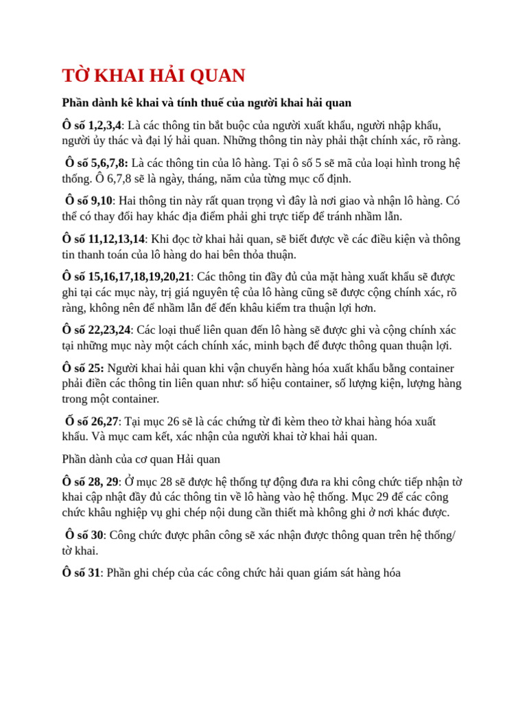 T Khai H I Quan | PDF