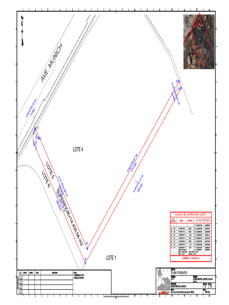 Land Survey Subdivision Plot 01 - Plot-05 | PDF