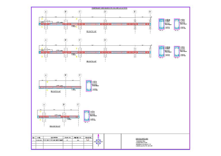 Ground Floor Roof Beam Reinforcement-2 | PDF