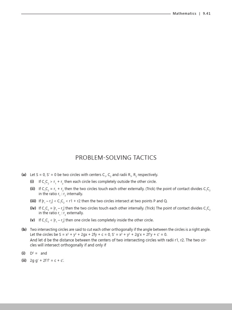 Circle Geometry Formula Sheet Pdf Elementary Geometry Euclidean