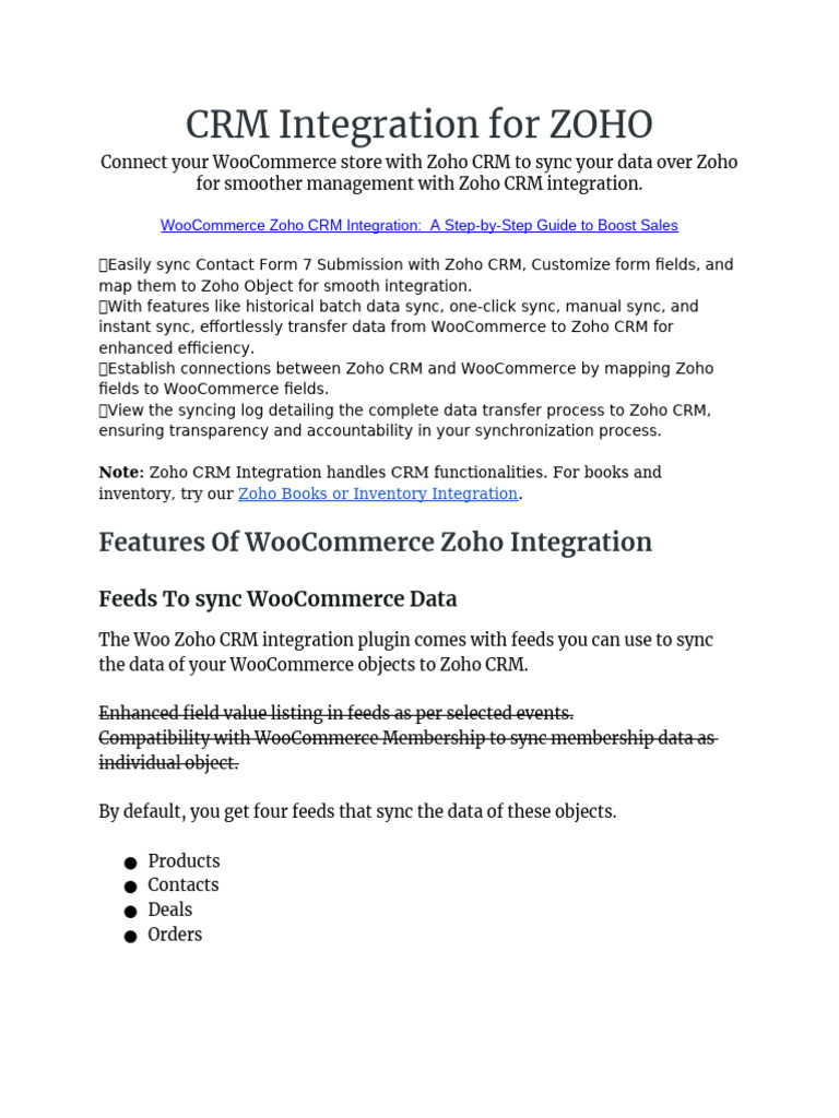 (Sept 16th) ZOHO CRM New Layout | PDF | Customer Relationship ...