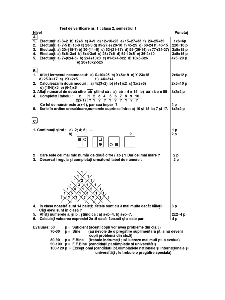 matematica_teste clasa_2