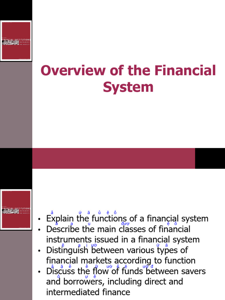 Chapter 1-Overview of Financial Markets - NMV | PDF