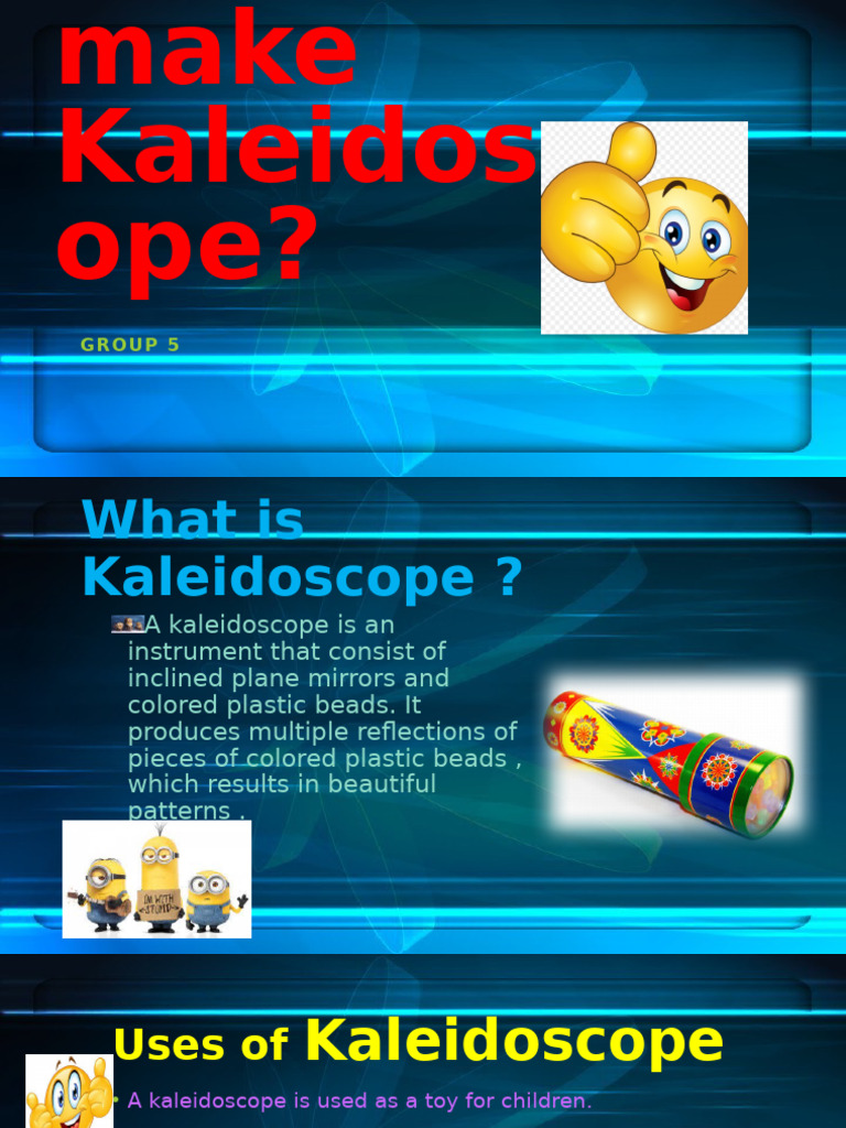 How To Make Kaleidoscope | PDF