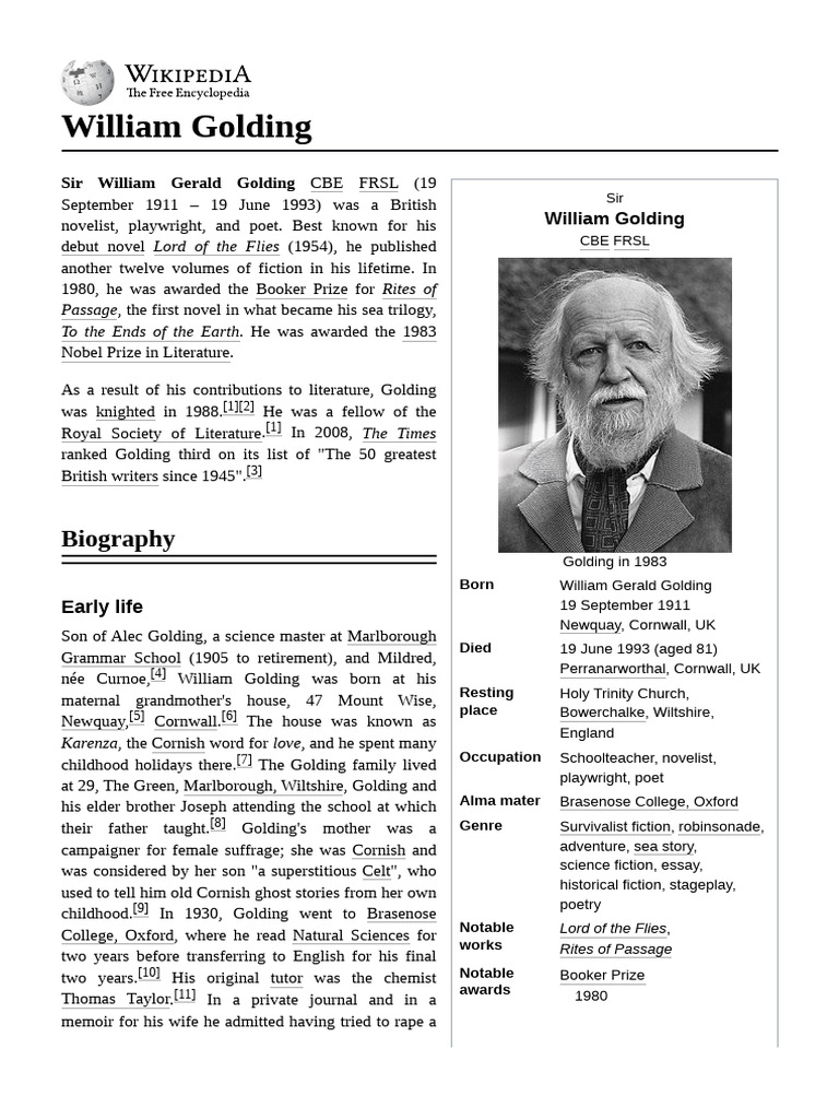 William Golding | PDF