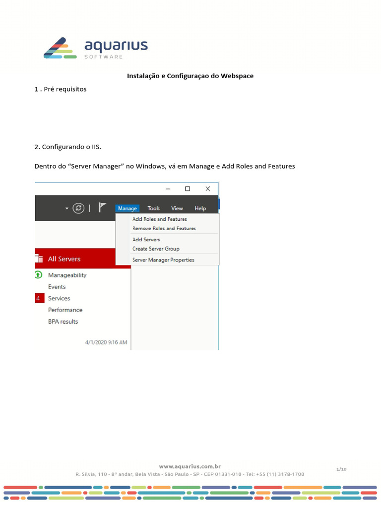 Faca Facil Webspace Instalacao Configuracao | PDF | Servidor ...