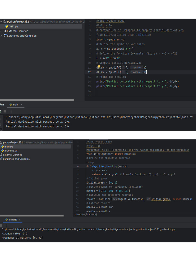 MML-2 Practicals | PDF