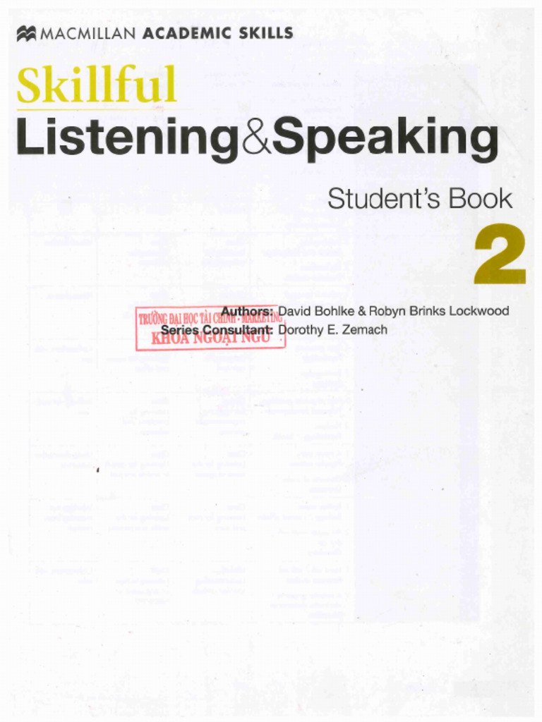 Giáo Trình Skillful 2 | PDF