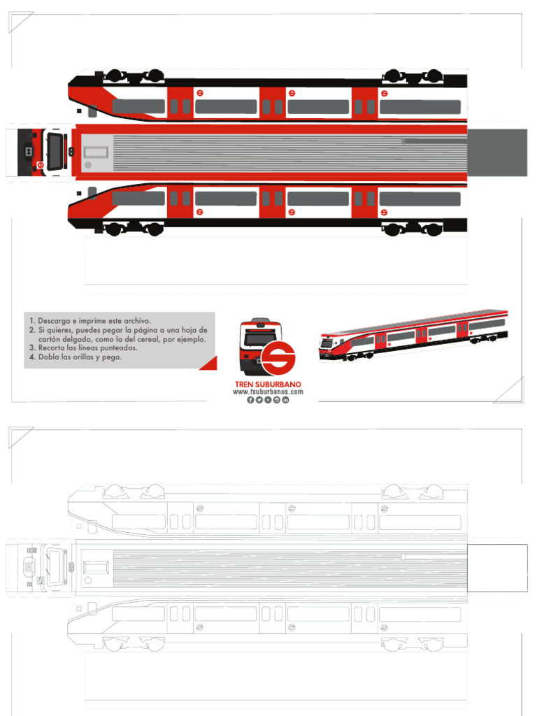 Plantilla Tren | PDF