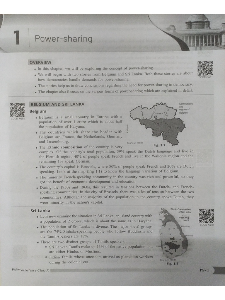 Power Sharing Notes | PDF