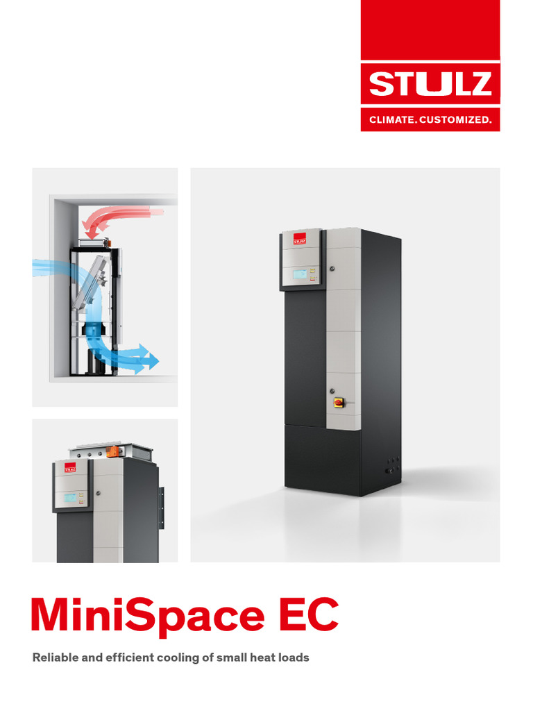 STULZ MiniSpace Brochure 2303 EN | PDF | Air Conditioning | Data Center