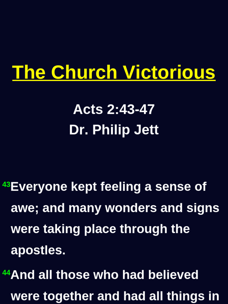 071600amser - The Church Victorious | PDF