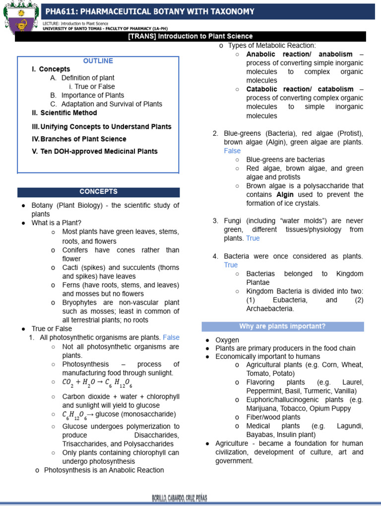 Introduction To Plant Science | PDF | Sexual Reproduction | Cell (Biology)