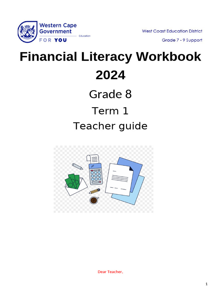 Grade 8 Financial Literacy Guide | PDF | Debits And Credits | Banks