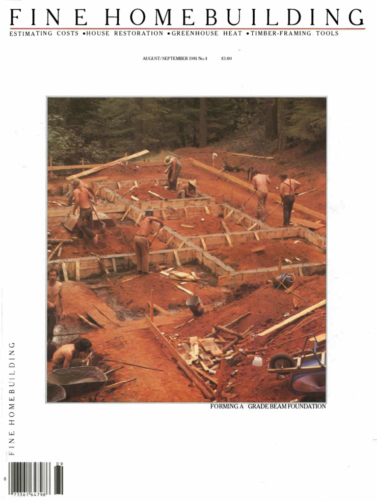 Fine Homebuilding 1981 4 | PDF | Building Technology | Building
