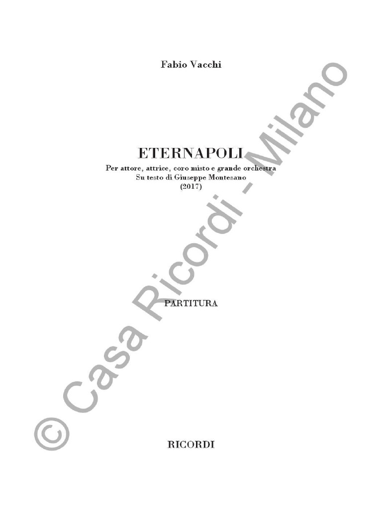 Vacchi, Fabio - Eternapoli | PDF