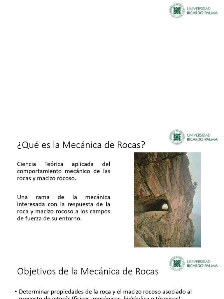 Clase 10.1 - Estabilidad de Taludes Rocosos | PDF | Ingeniería | Falla ...