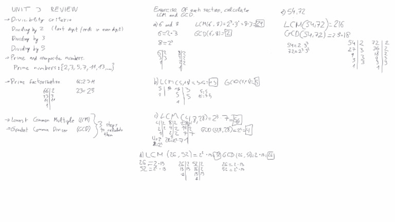 Unit 3 Review Pdf
