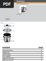 Rice Cooker Manual | PDF | Implied Warranty | Cooking