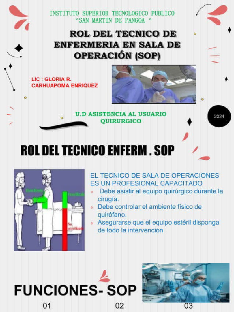 Sop Tecnico en Enfermeria | PDF