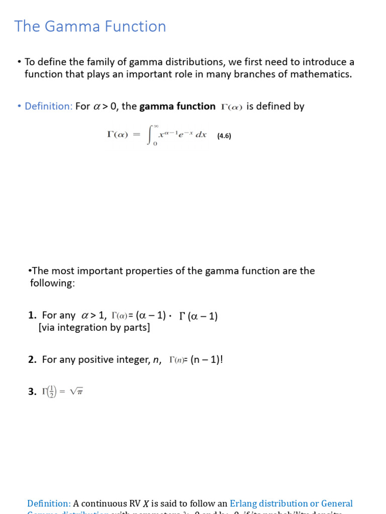 Gamma and Weibull Distribution | PDF | Probability Density Function ...