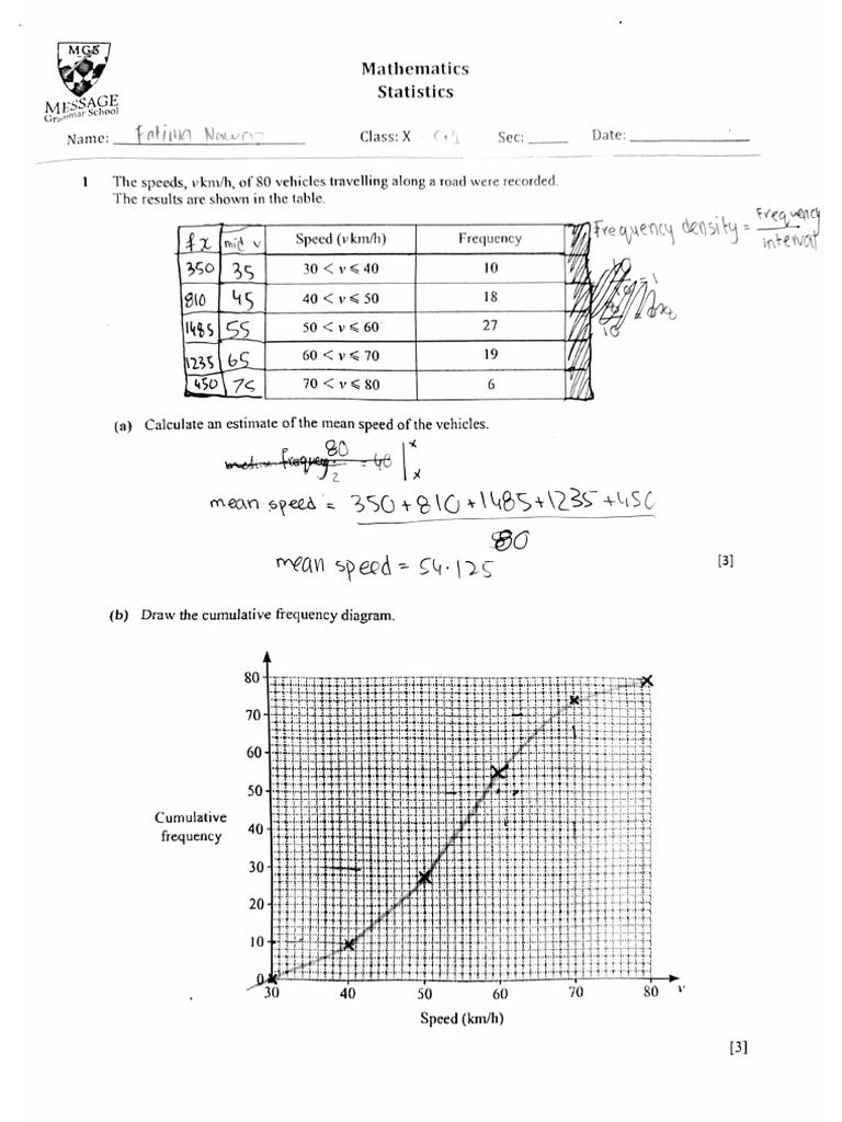 Math Worksheet 2 | PDF