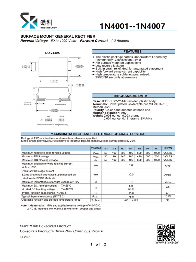 1N4007 | PDF