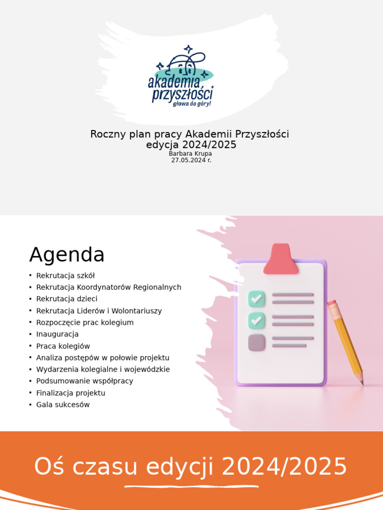 Roczny Plan Pracy v2 | PDF