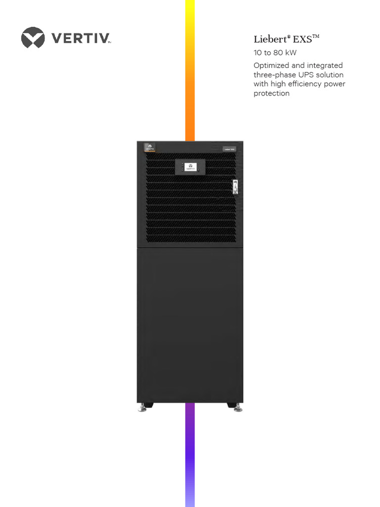 Liebert Exs 10 To 80kw BR en AP | PDF | Data Center | Electric Power