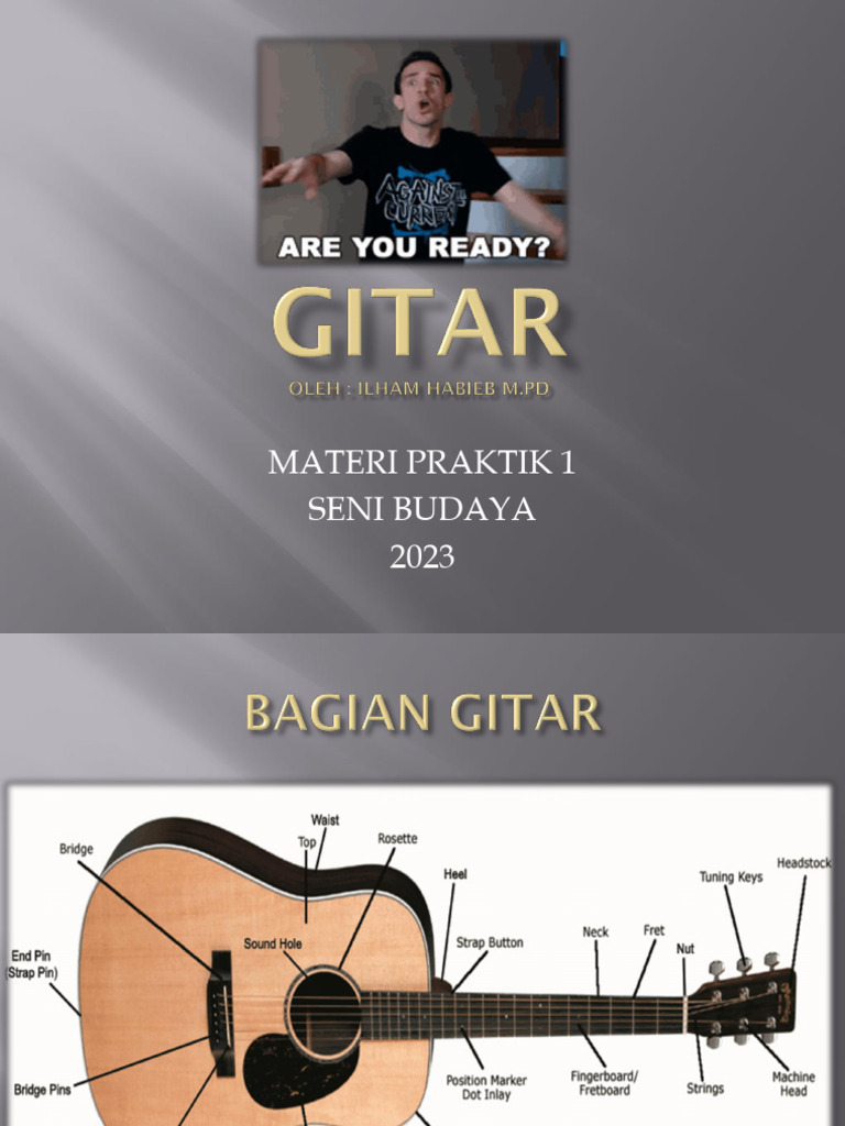 Materi Gitar 2023 | PDF