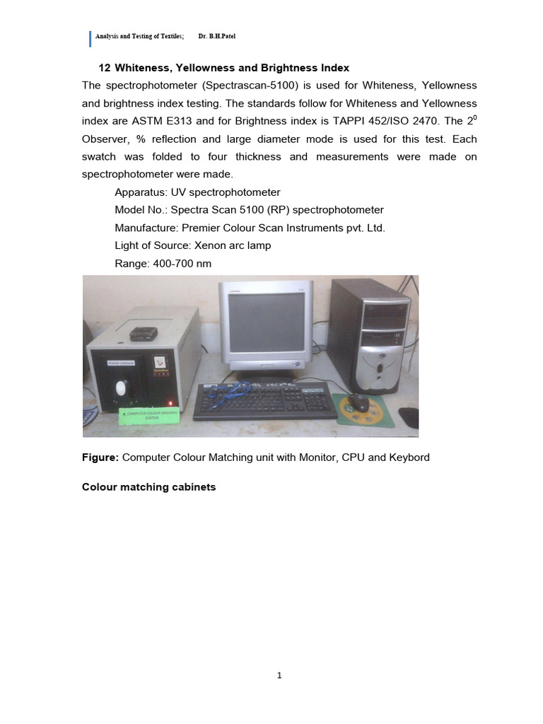 Colour Evaluation | PDF | Image Processing | Graphic Design